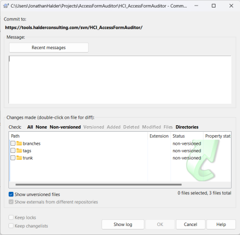 TDD – 021 – Prepping SVN Working Copy on the Laptop | Access JumpStart